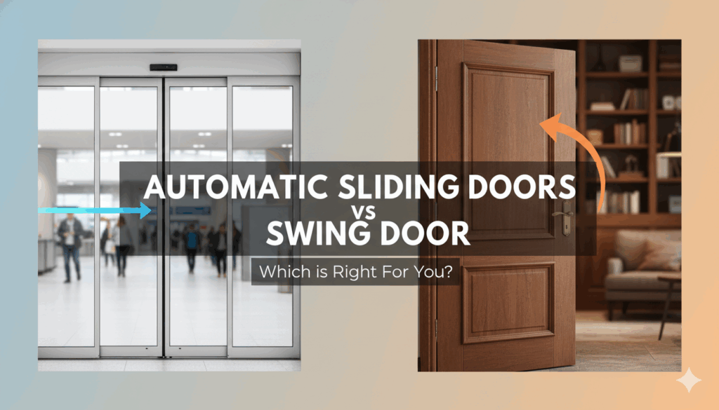 Automatic Sliding Doors vs Swing Doors: Which Is Right for You?